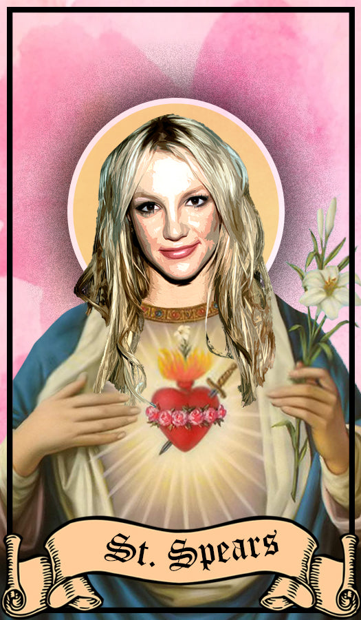 Britney Spears Prayer Candle – Tainted Saint LLC